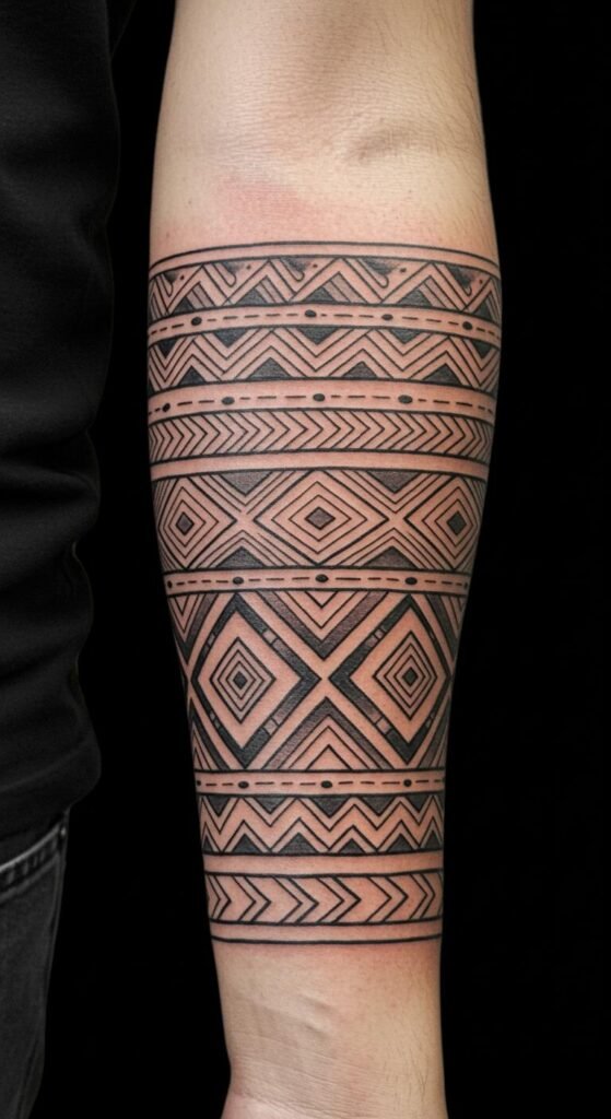 22+ Stunning African Tattoos That Celebrate Tribal Heritage in Bold ...